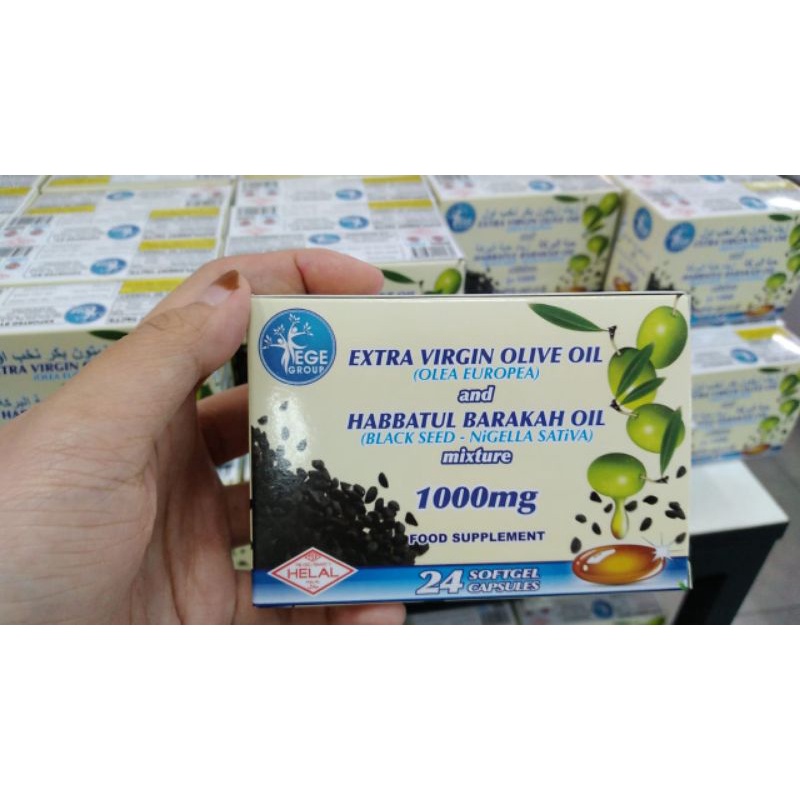 EXTRA VIRGIN OLIVE OIL + HABBATUL BARAKAH OIL (black seed - nigella ...
