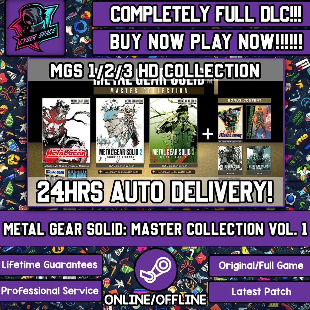 METAL GEAR SOLID: MASTER COLLECTION Vol. 1 [Auto Delivery] [Steam ...