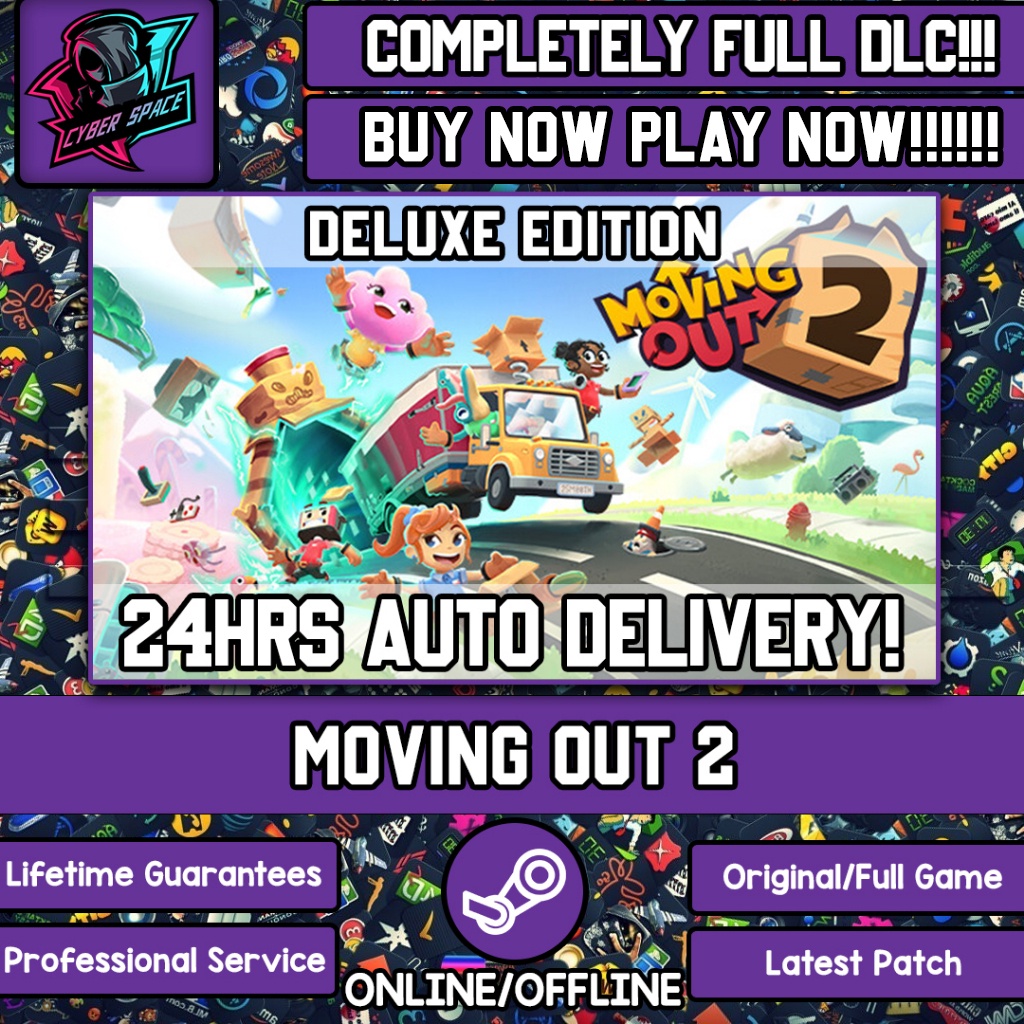 Moving Out 2 [Auto Delivery] [Steam Online & Offline] [Full DLC] Cyber ...