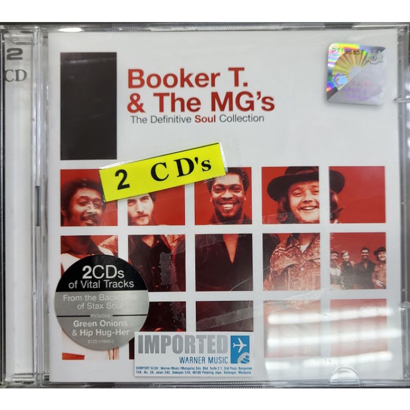 Booker T & The MG's - The Definitive Soul Collection (2CDs) | Shopee Malaysia