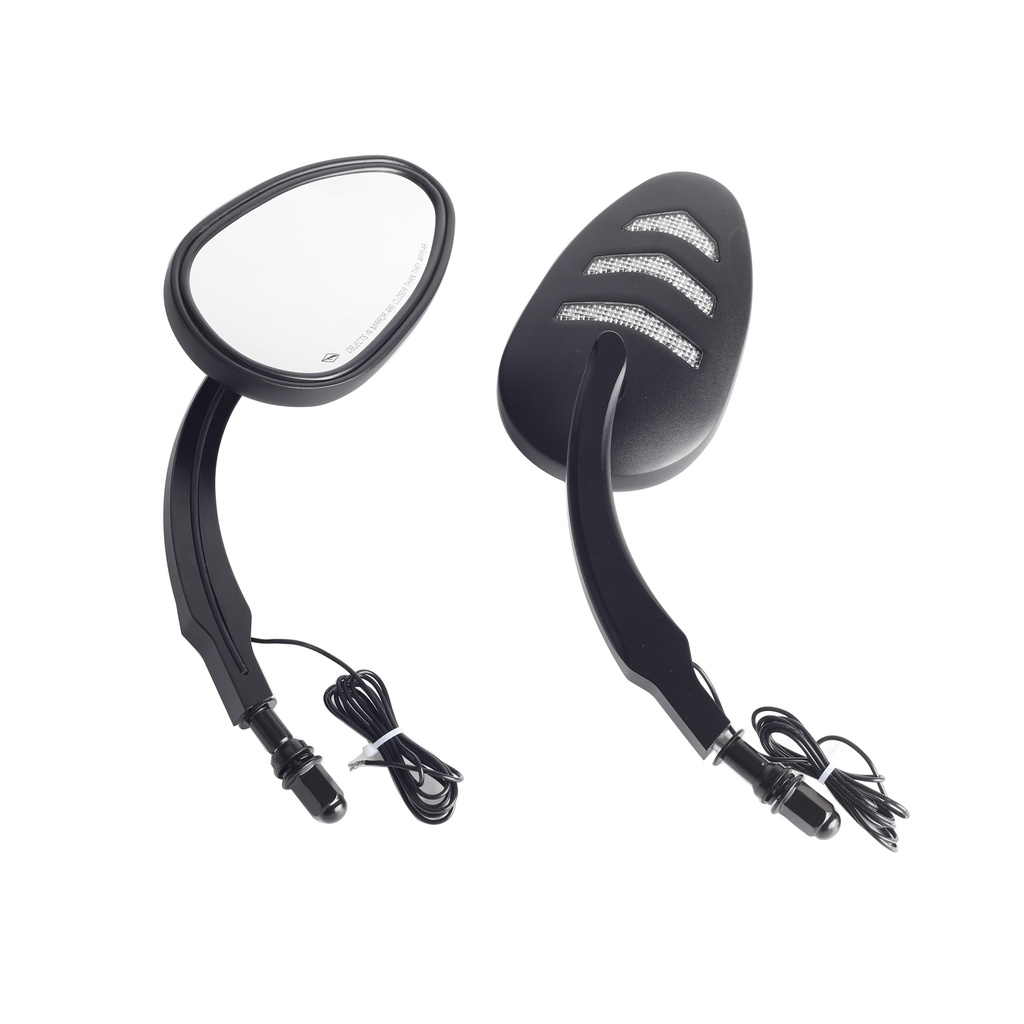 Motorcycle Arrow Style LED Turn Signal Light Mirror for Harley Road ...