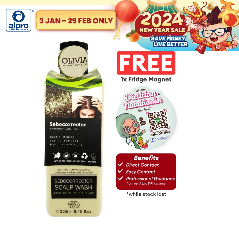 Alpro Pharmacy Exclusive - Olivia Sebocorrector Scalp Wash Shampoo ...