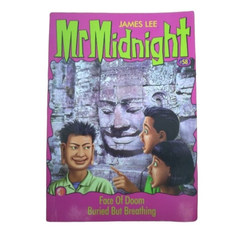 (Used book) Mr midnight face of doom buried but breathing (James lee ...