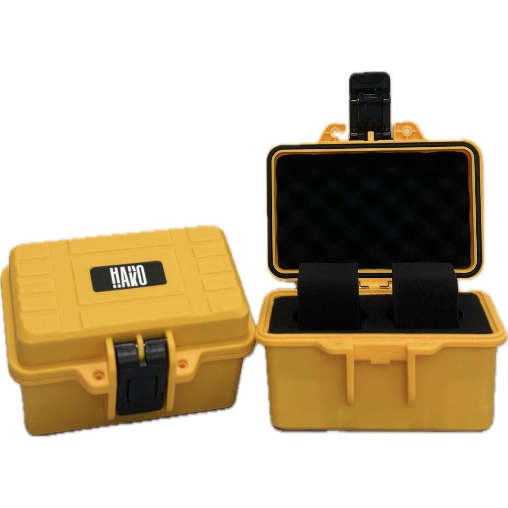 2 SLOT HEAVY DUTY WATCH HARD CASE / KOTAK / BEKAS JAM - YELLOW | Shopee ...