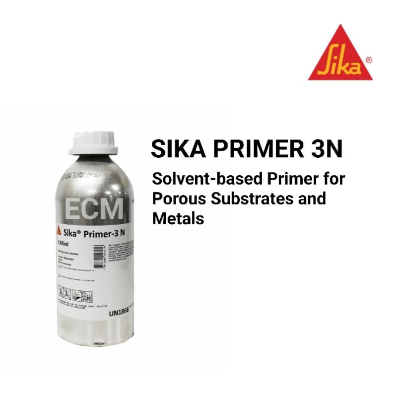 SIKA PRIMER 3N (1LITRE) SOLVENT BASED PRIMER FOR POROUS SUBSTRATES AND ...