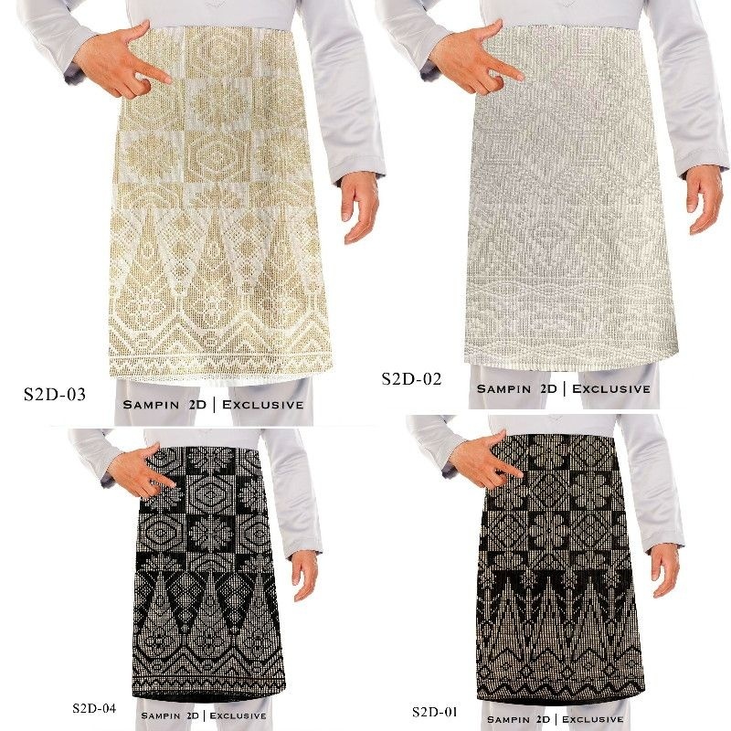 NEW ARRIVAL ~~ SAMPIN TENUN 2D EXCLUSIVE KAIN SAMPIN KAHWIN/ NIKAH ...