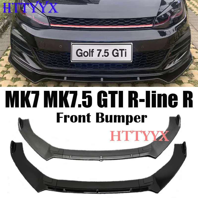 For Golf 7 7.5 MK7 MK7.5 GTI GTD R R-Line 2012-2020 Maxton Style Front ...