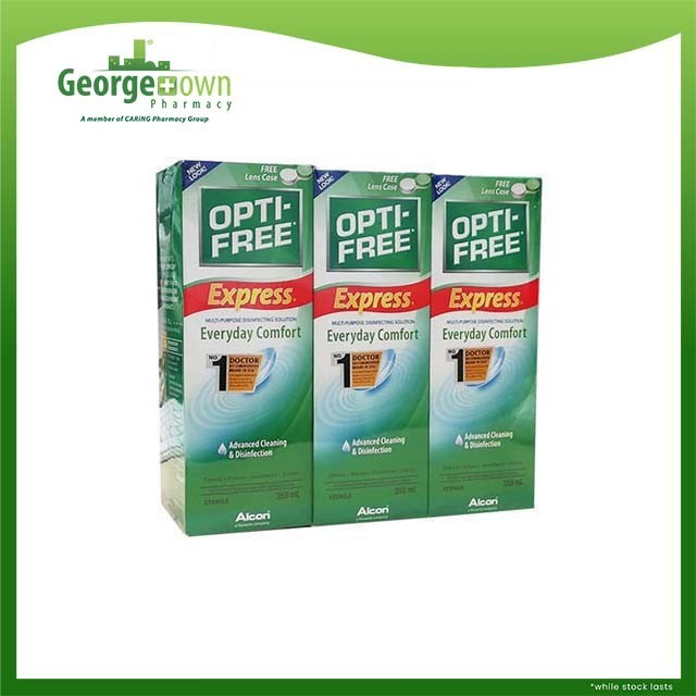 OPTI-FREE MULTI-PURPOSE DISINFECTING SOLUTION 355MLX3 | Shopee Malaysia