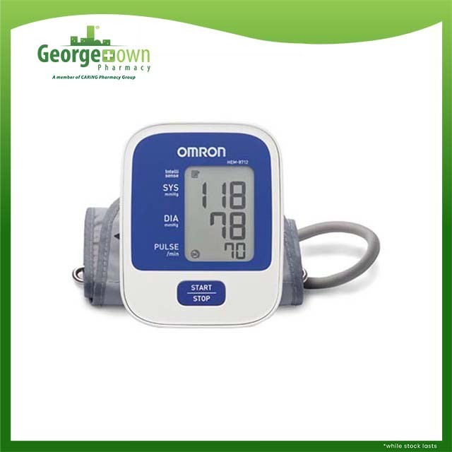 OMRON AUTO BLOOD PRESSURE MONITOR HEM8712 | Shopee Malaysia