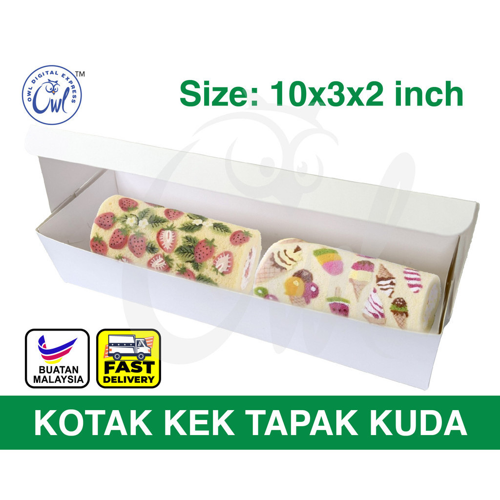 🔥Ready Stock🔥10 INCH Kek Tapak Kuda, Kek Roll, Batik Cokelat, Kuih, Red ...