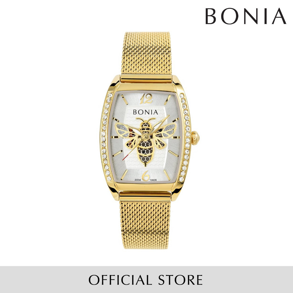 Bonia Bee Women Elegance Watch & Jewellery Set BNB10608-2215S | Shopee ...