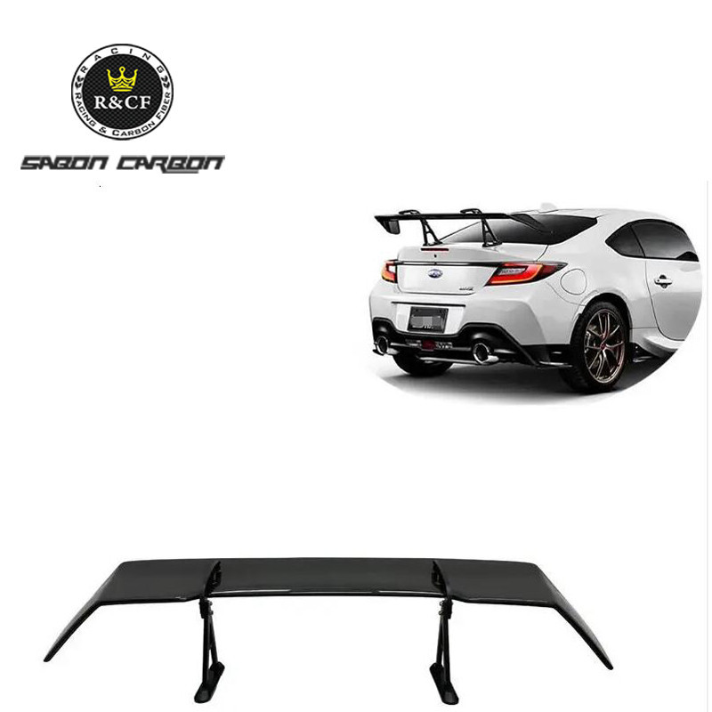2022 BRZ GR86 Sti-P style Carbon Fiber Swan-neck High Wing Rear Spoiler ...