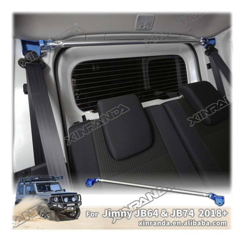Jimny JB74 Accessories Car Rear Top Tower Bar for Suzuki Jimny JB74W JB64W JB74 JB64 2018 2019 ...