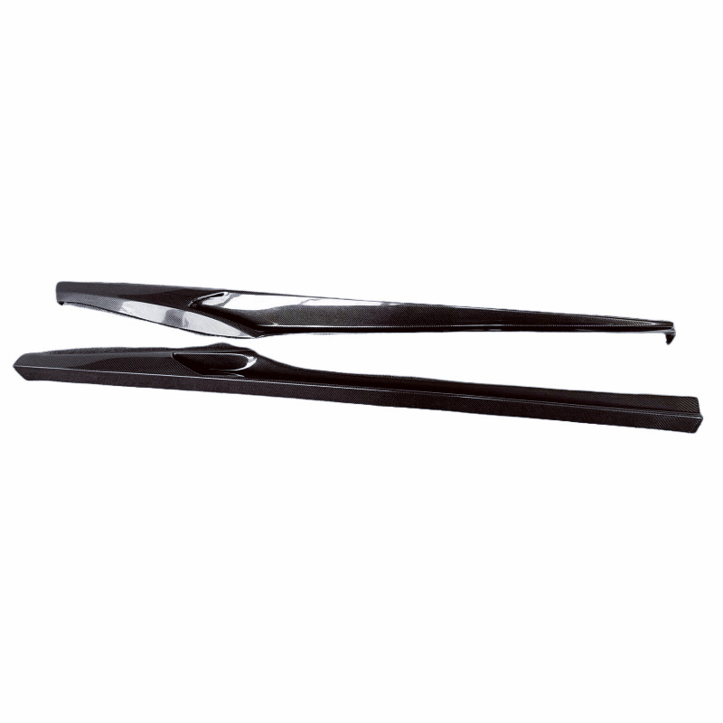 Dry carbon fiber N-style side skirts for Ferrari 488 GTB Spider 2015 ...