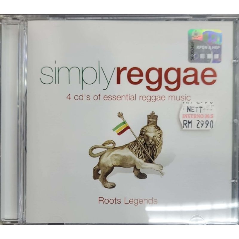 Simply Reggae - Disc 02 : Roots Legends (CD) | Shopee Malaysia