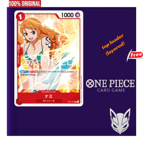 ORIGINAL Nami Character ST01-007 C optcg one piece card | Shopee Malaysia