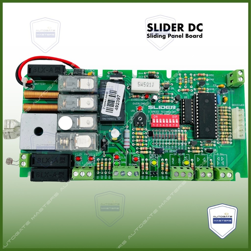 SLIDER BRAND DC AUTO GATE SLIDING 3 SPEED CONTROL PANEL - COUNTING ...