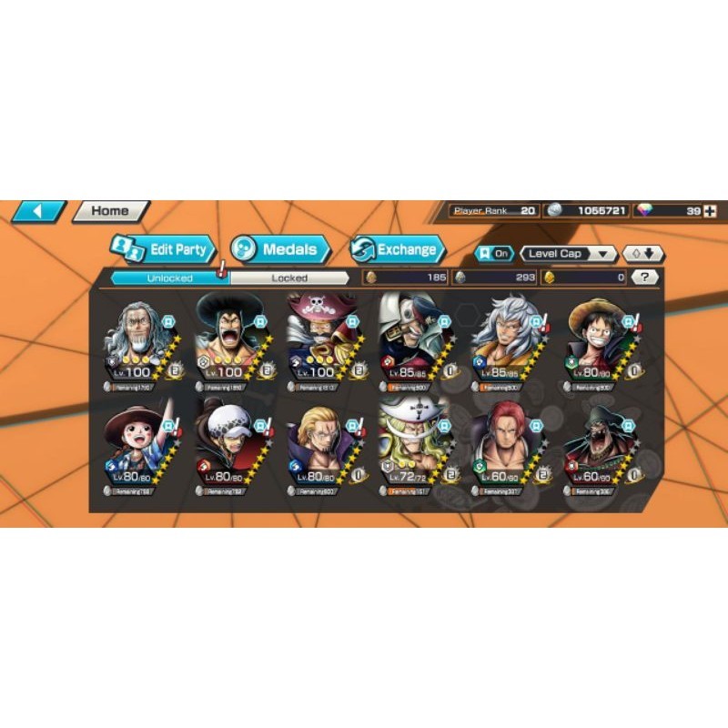 One Piece Bounty Rush 4 EXTREME FIGURINE Dark Roger MAX Light Shirohige ...
