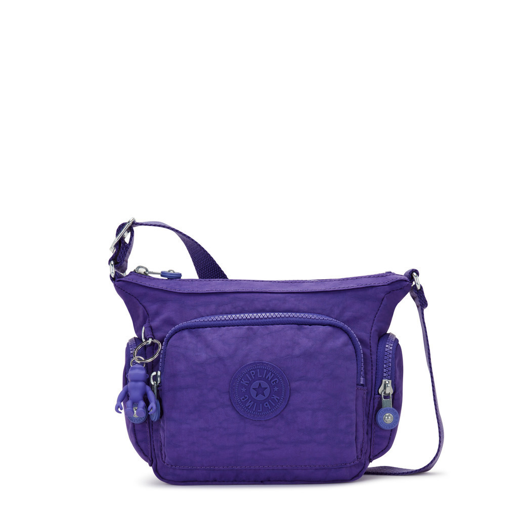 Kipling Gabbie Mini Lavender Night Crossbody Bags | Shopee Malaysia