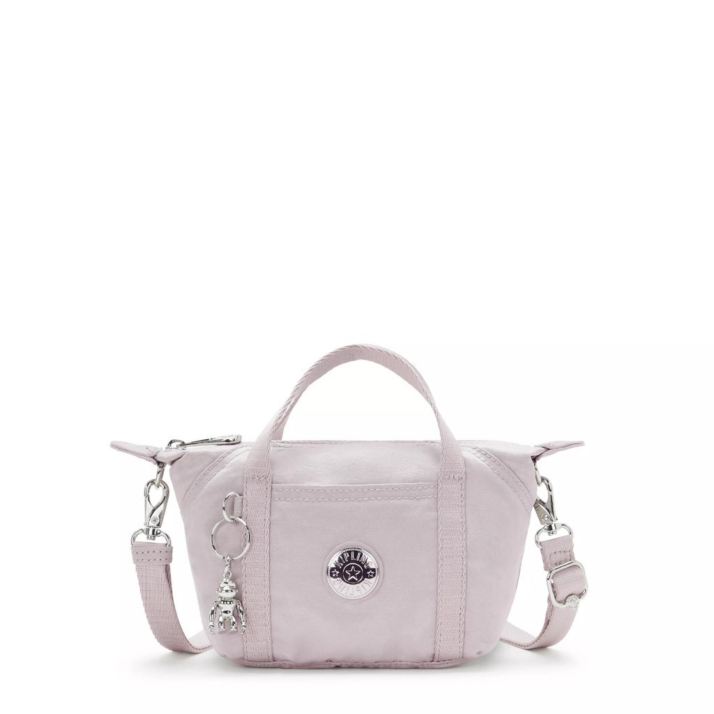 Kipling Art Compact Gleam Silver Crossbody Bag | Shopee Malaysia