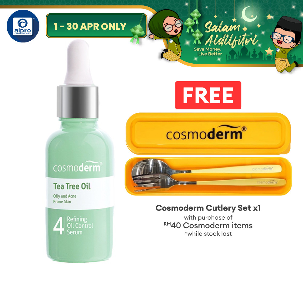Cosmoderm Tea Tree Oil Control Serum (30ml) | Shopee Malaysia