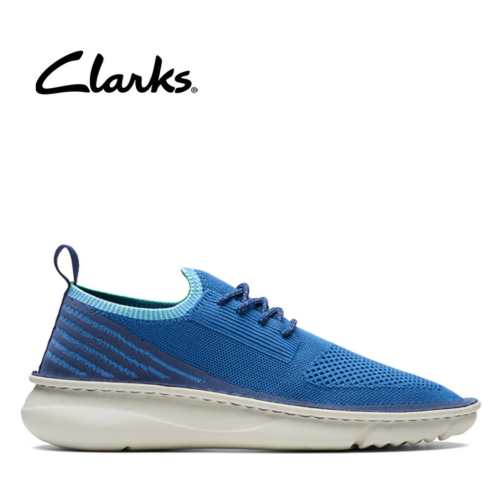 Clarks Mens Clarks Origin2 Shoes - Cobalt Knit | Shopee Malaysia