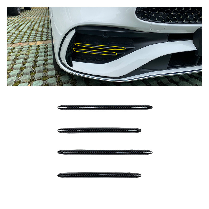 AMP-Z Body Kit Factory ABS W206 Front Grill Trimr For Mercedes Benz C ...