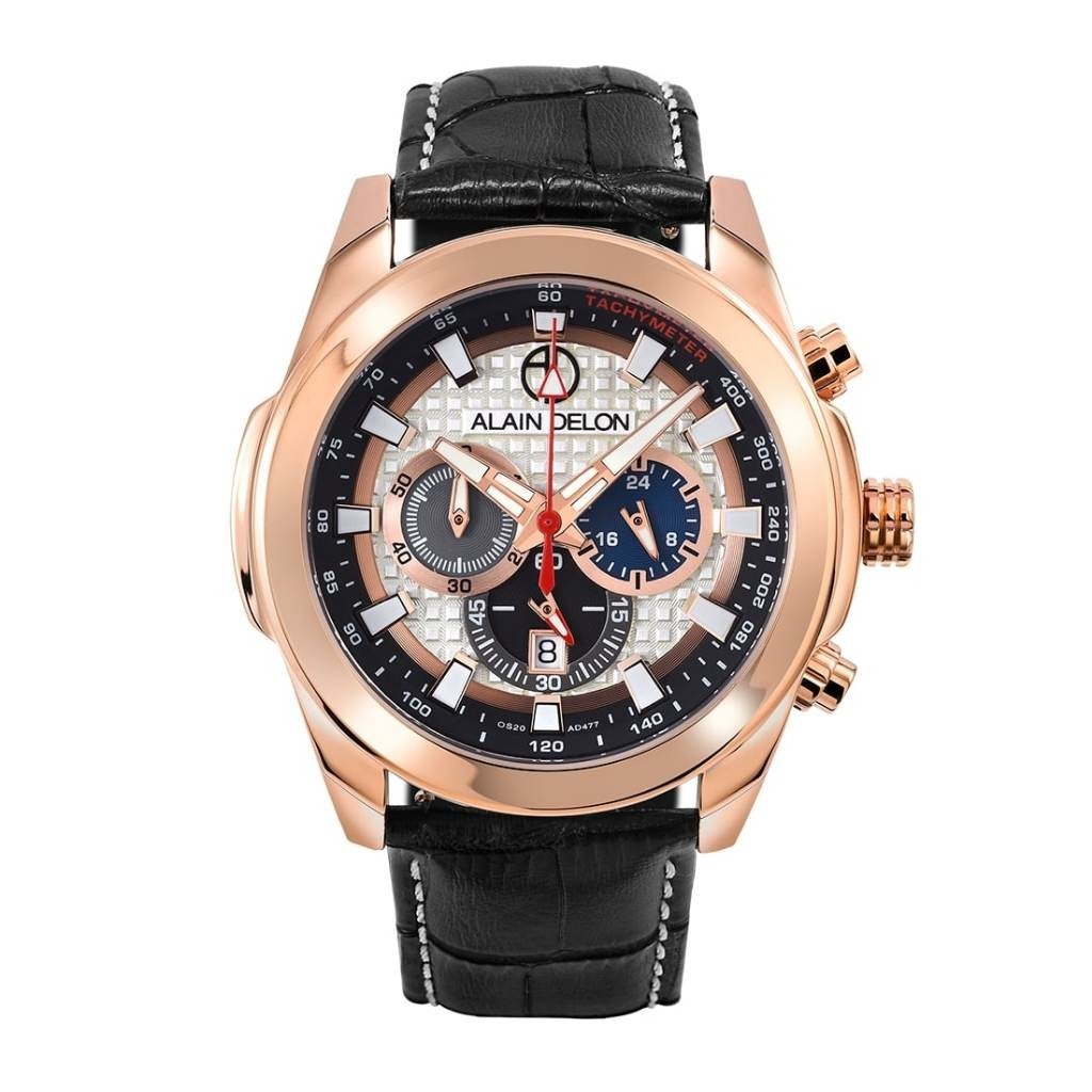 Alain Delon Men Watch Chronograph AD477-1512C | Shopee Malaysia