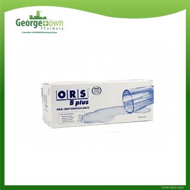 ORS B PLUS ORAL REHYDRATING SALTS BLUE 1G X 50 SAC ( FULL BOX) | Shopee ...