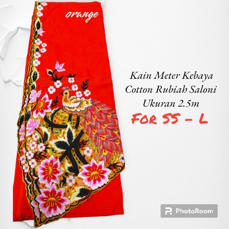 KAIN METER KEBAYA NYONYA ANIMAL DESIGN (YELLOW & ORANGE) 🔥AUTHENTIC ...