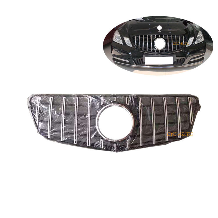 W212 GT Vertical Mesh Grille Replacement Front Bumper Grill For ...
