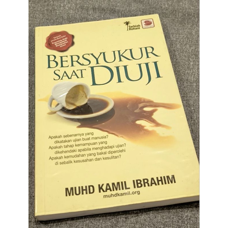 Bersyukur Saat Diuji Buku Muhd Kamil Ibrahim | Shopee Malaysia