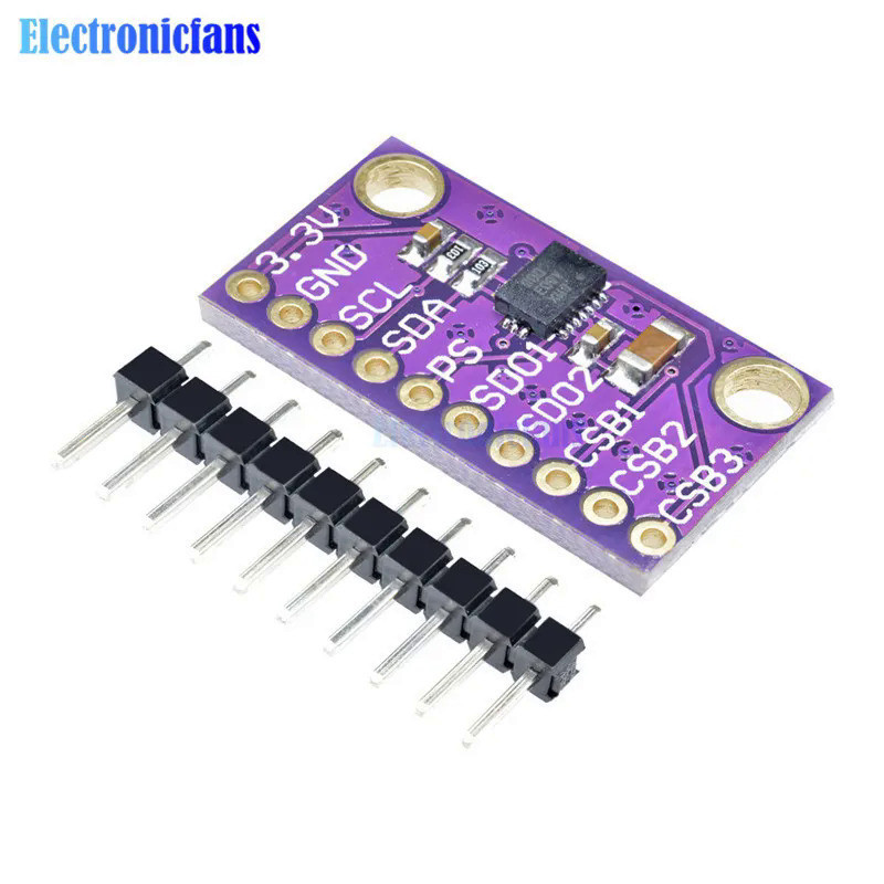 Replace MPU9250 IIC/I2C 9DOF BMX055 IMU Precision Integrated 9-Axis Aitude Sensor Board Module ...