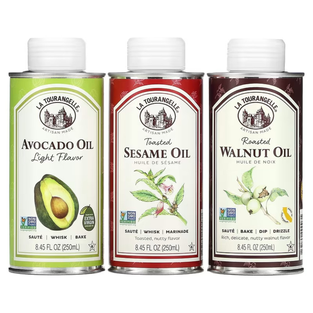 La Tourangelle, Favorites Trio Artisan Oils, 3 Count, Avocado Oil ...