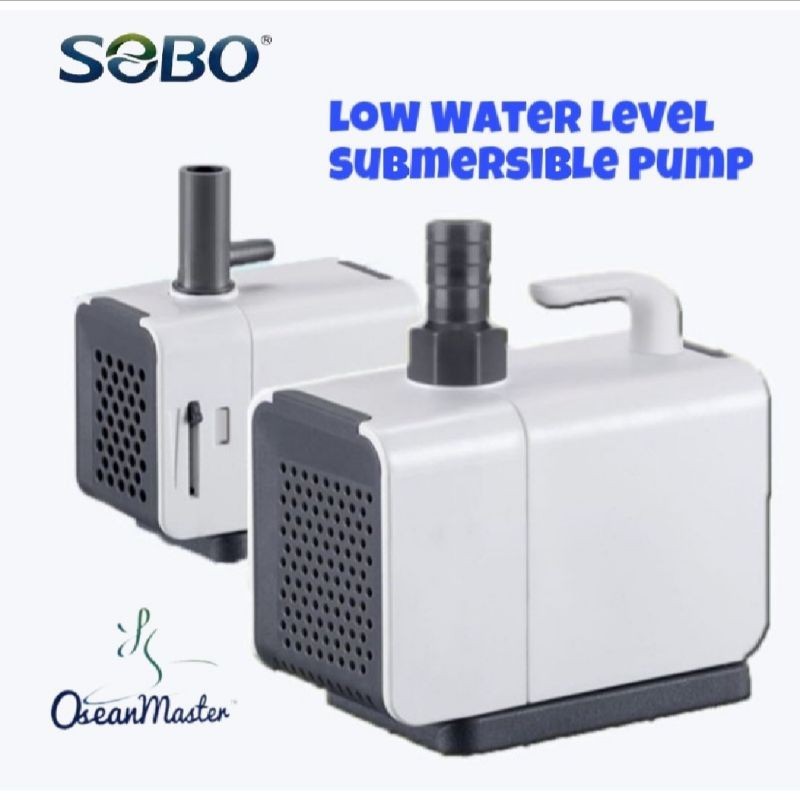 Sobo X Osean Master Low Water Level Submersible Pump Aquarium Fish Pond ...