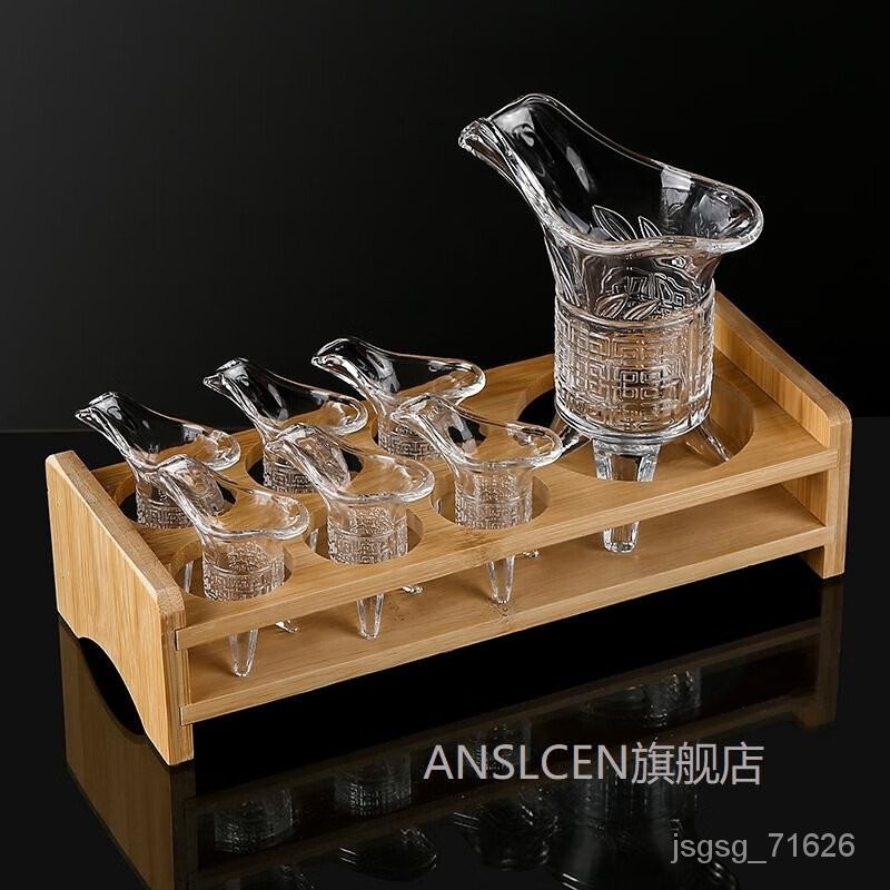 HY-6/ANSLCENHousehold Spirit Glass Liquor Divider in Chinese Antique ...