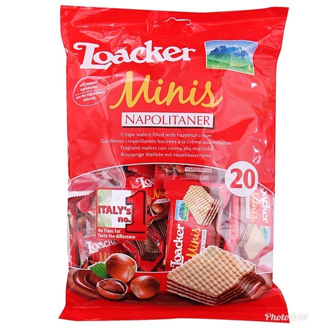 Loacker Minis All Flavour 200g | Shopee Malaysia