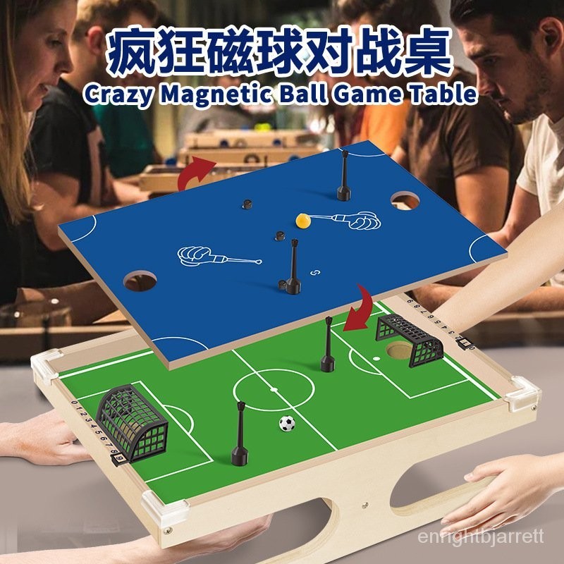 Get 7% coupon+gift】top Football Game Table Double Battle Magnetic Table ...