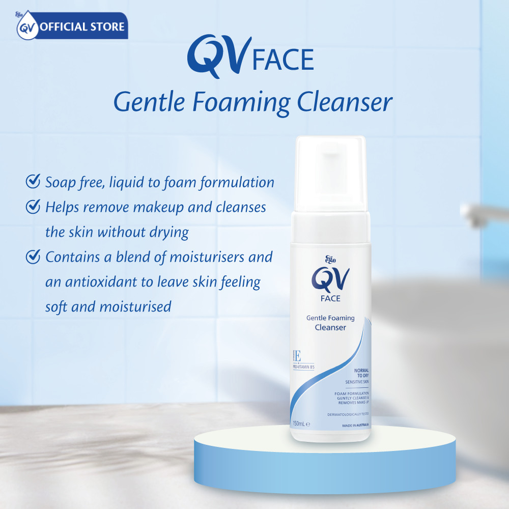 QV Face Refresh Gentle Foaming Cleanser 150ml | Shopee Malaysia