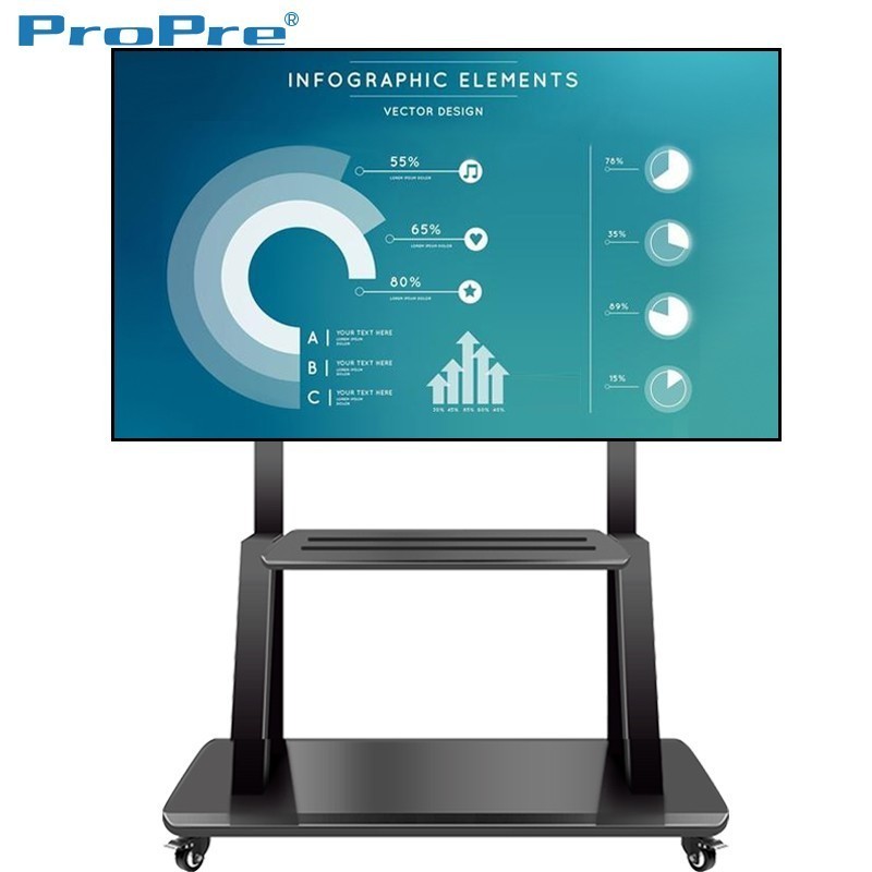 ST& ProPre 32-75Inch Xiaomi TV Mobile Cart AIO Stand Movable Rack ...