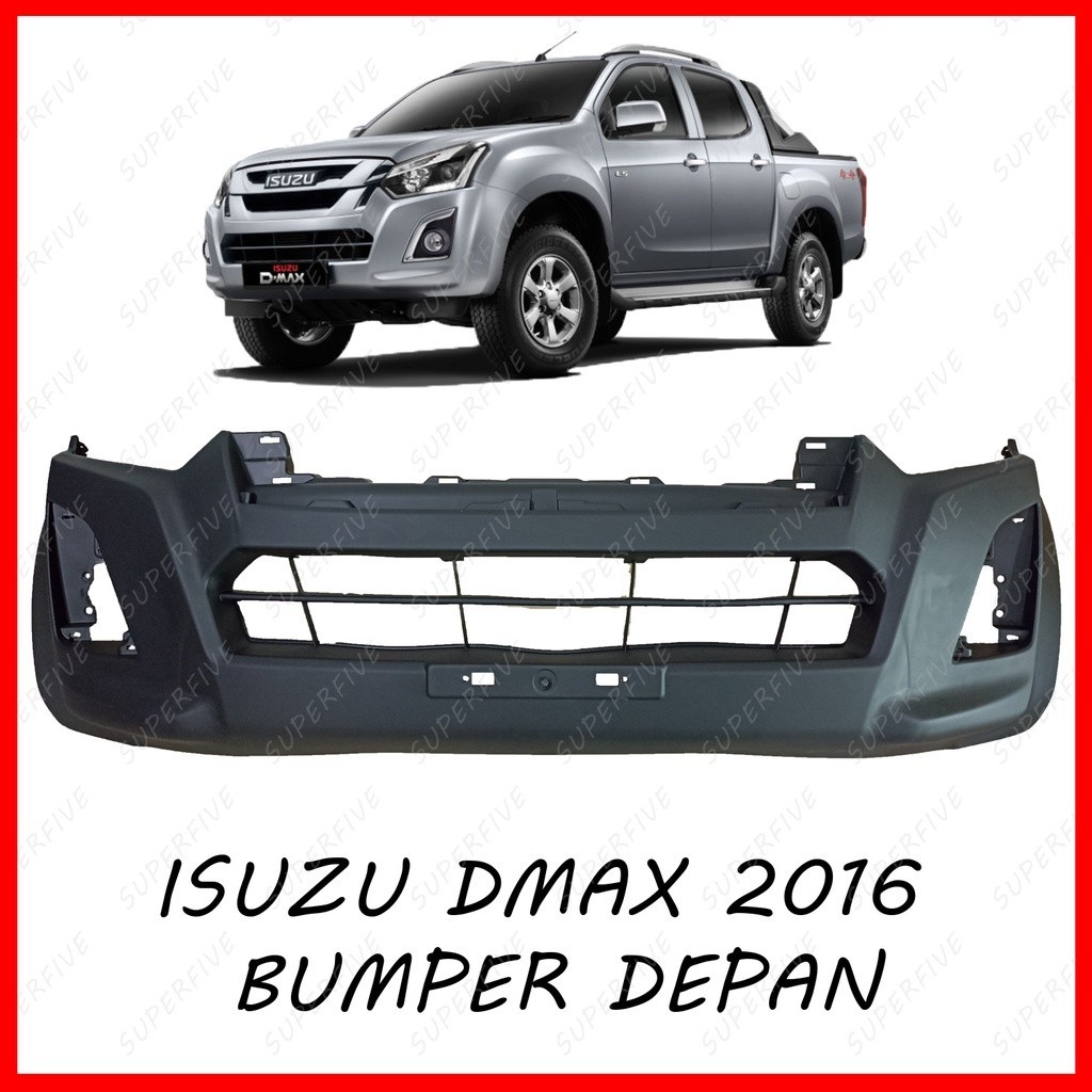 ISUZU DMAX D-MAX 2016 FRONT BUMPER / BUMPER DEPAN | Shopee Malaysia