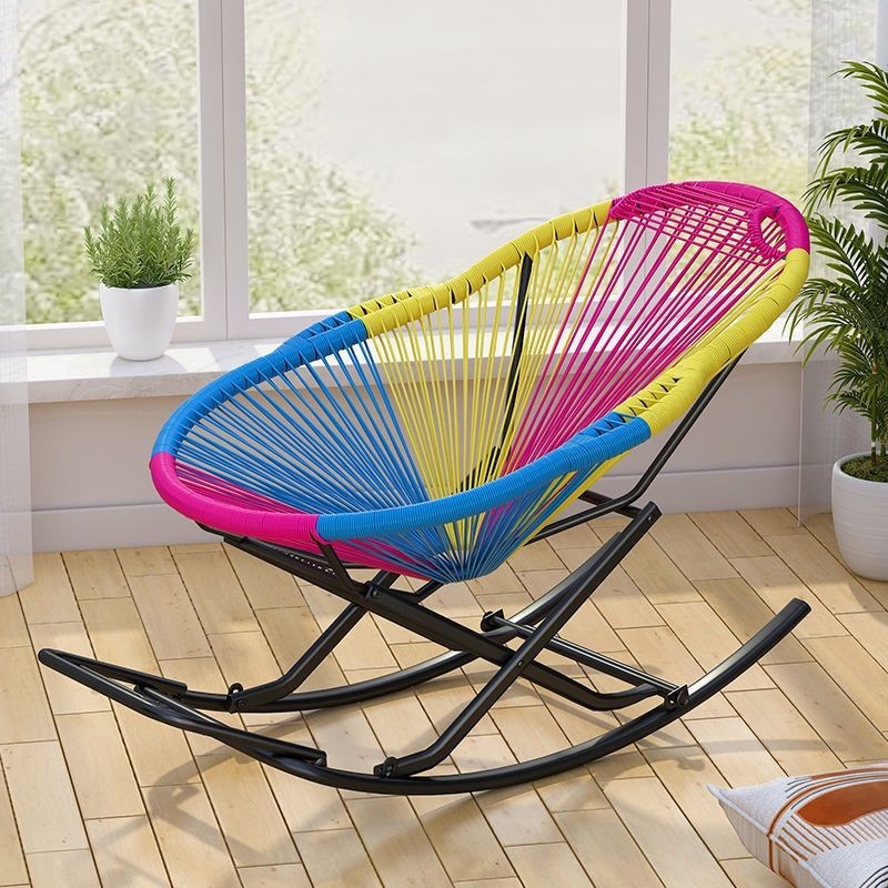 JY-H/Color Rocking Chair Rocking Chair Recliner Rattan Chair Balcony ...