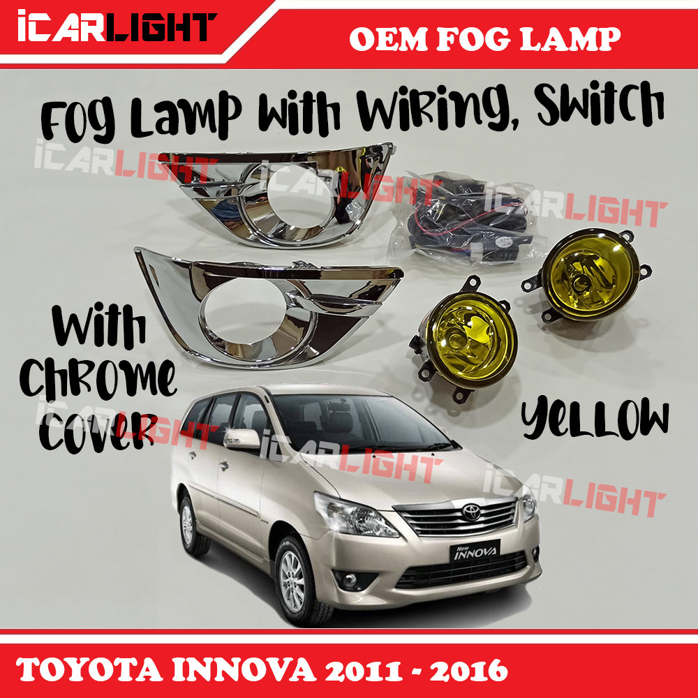 Toyota Innova 2011 2012 2013 2014 2015 2016 Oem Fog Lamp High Quality ...
