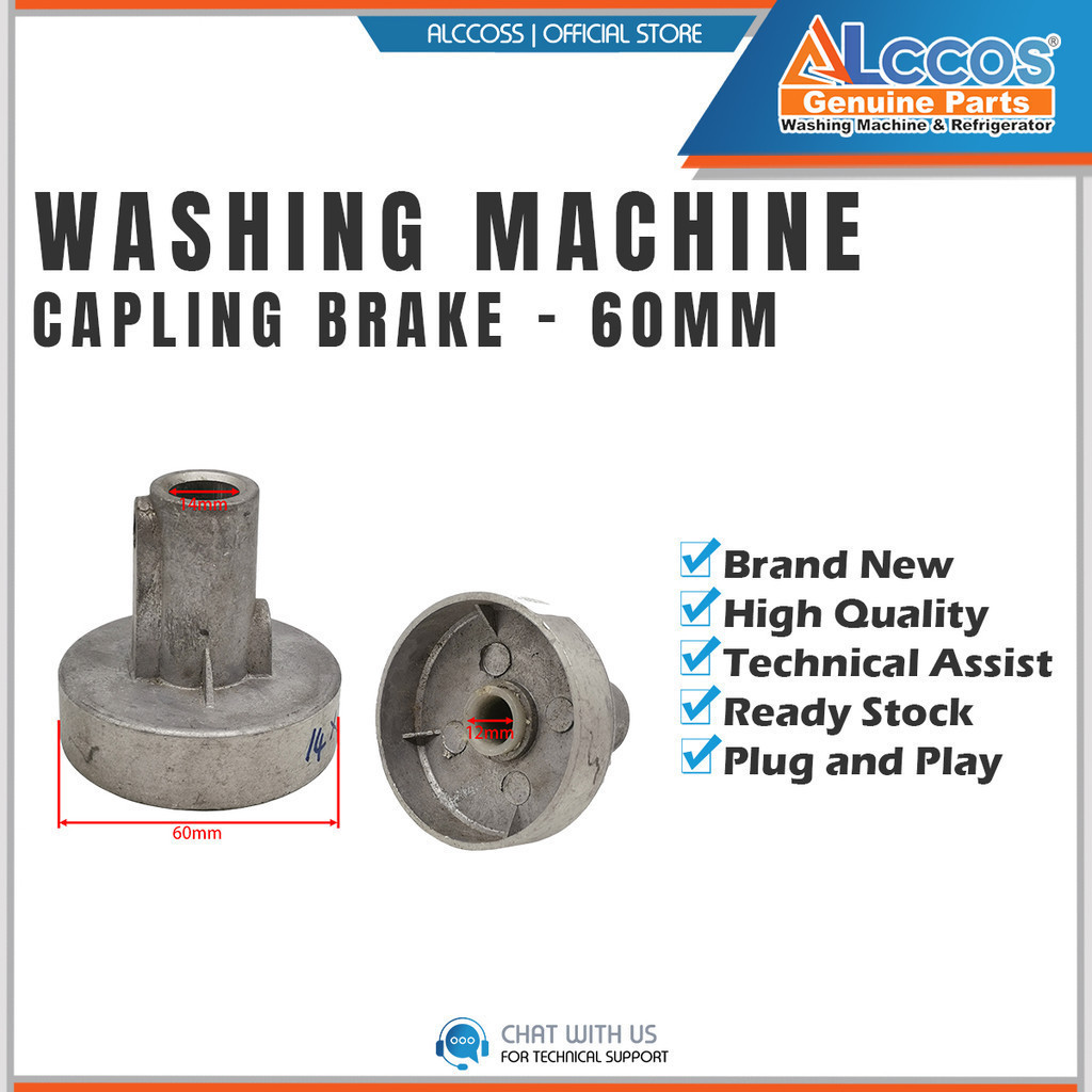 WASHING MACHINES CAPLING BRAKE 60MM (14X12) | Shopee Malaysia
