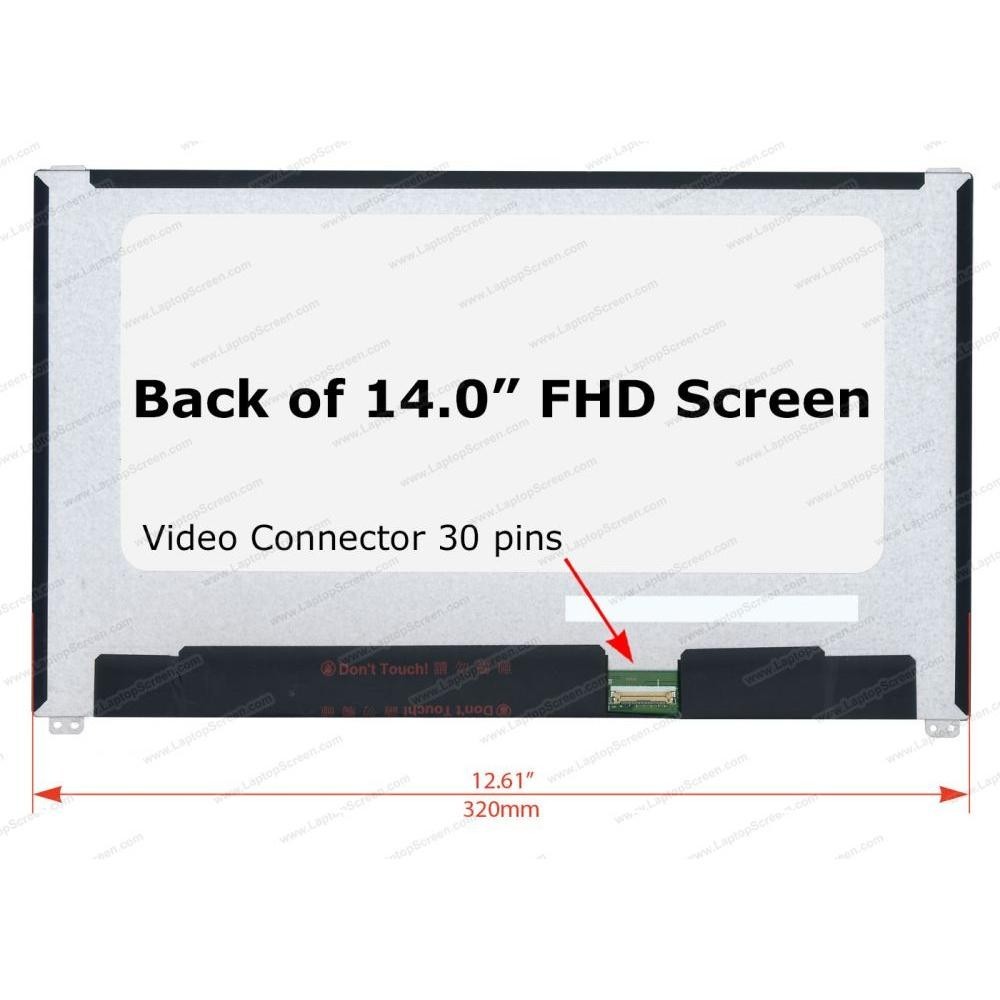 DELL LATITUDE 14 7480 14 7490 P73G P73G002 FULL HD LCD LED SCREEN ...