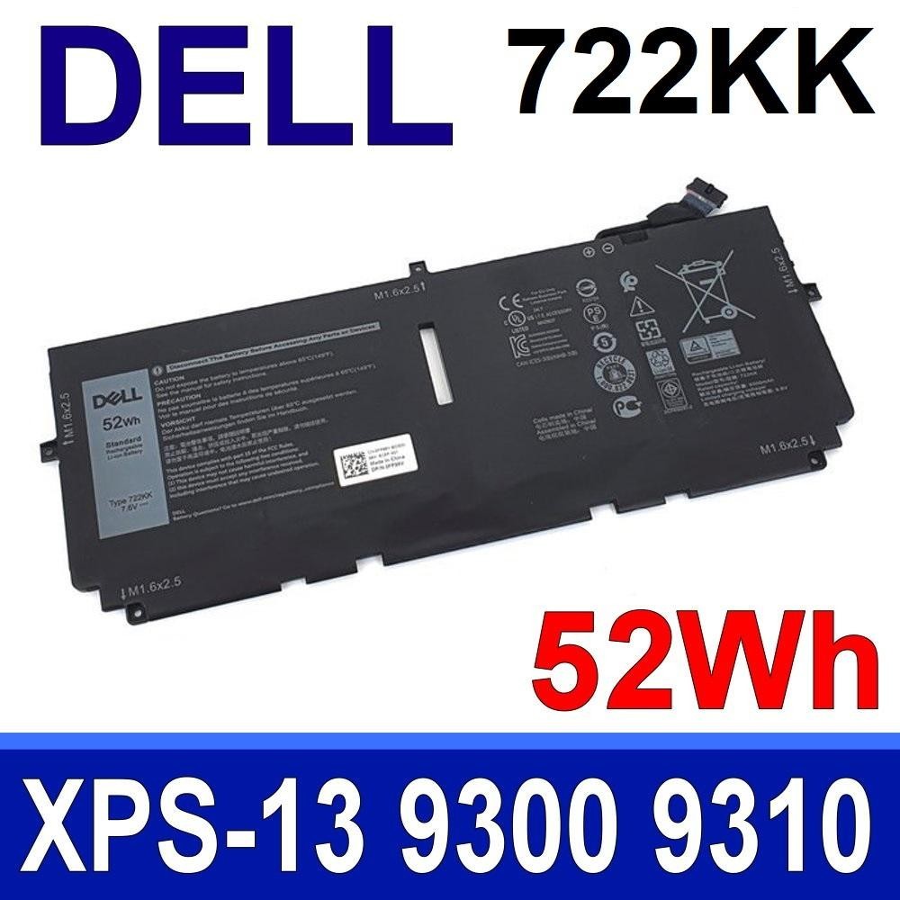 DELL 722KK XPS 13 9300 13 9310 2XXFW WN0N0 FP86V P117G002 P117G ...