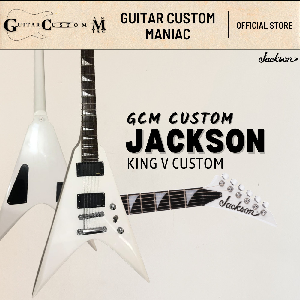 Preorder GCM Custom Made King V Custom Electric Guitar | Shopee Malaysia