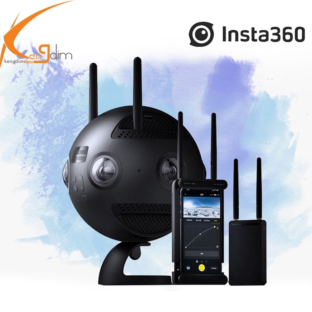 Insta360 Pro II Spherical VR 360 8K Camera with FarSight Monitoring | Shopee Malaysia