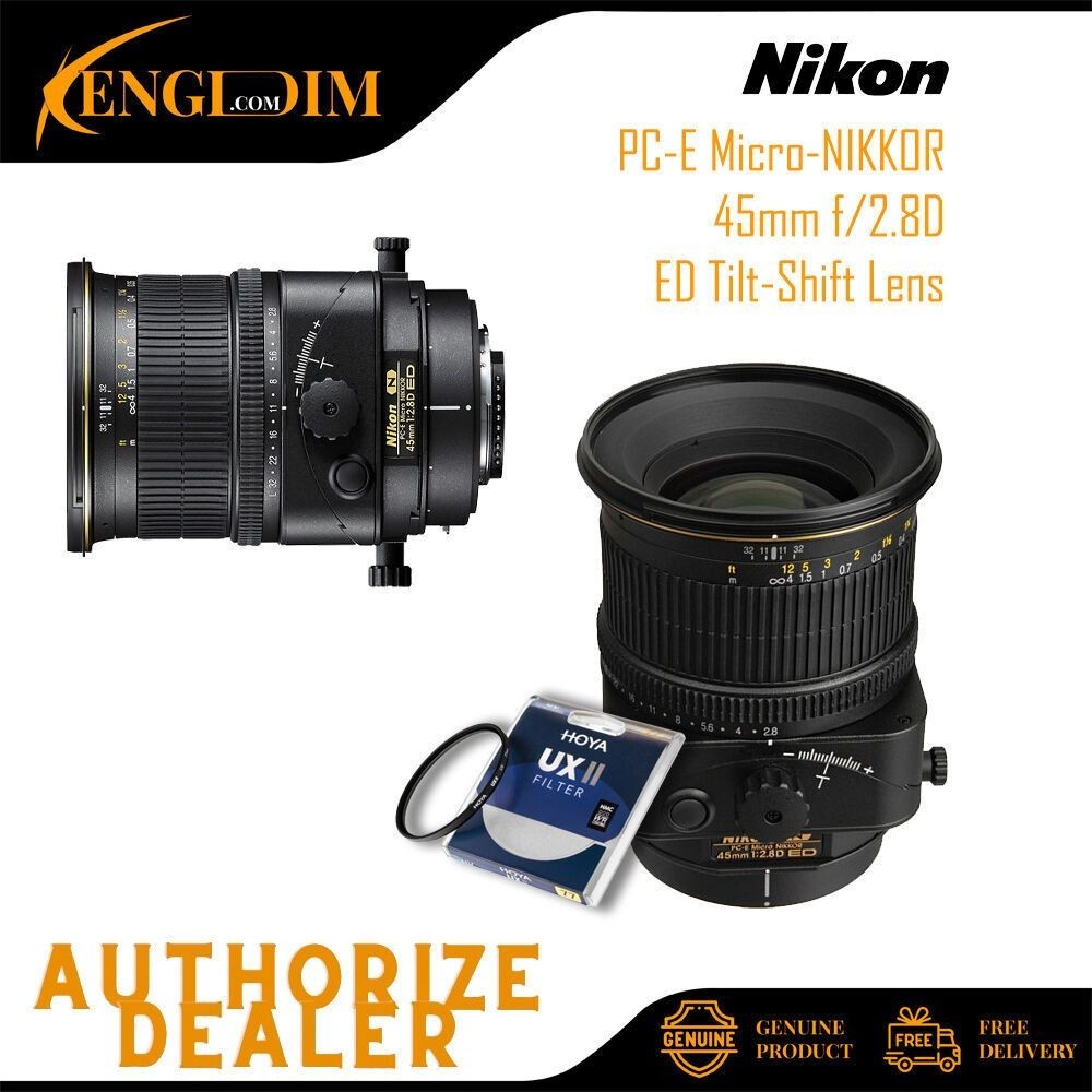 Nikon PC-E Micro-NIKKOR 45mm f/2.8D ED Tilt-Shift Lens (Nikon Malaysia ...