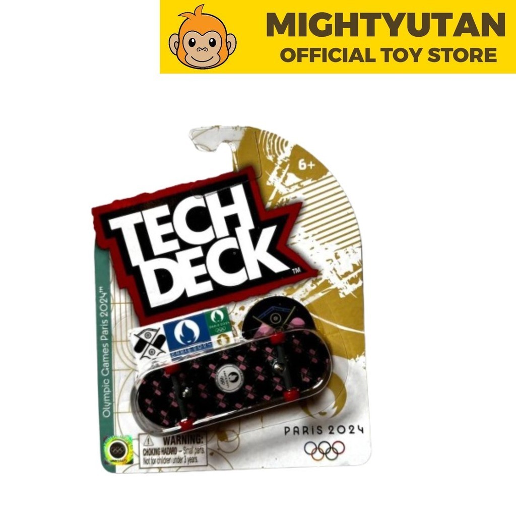 [Original] Tech Deck Olympic Paris 2024 Skateboard - Olympics Logo Toys ...